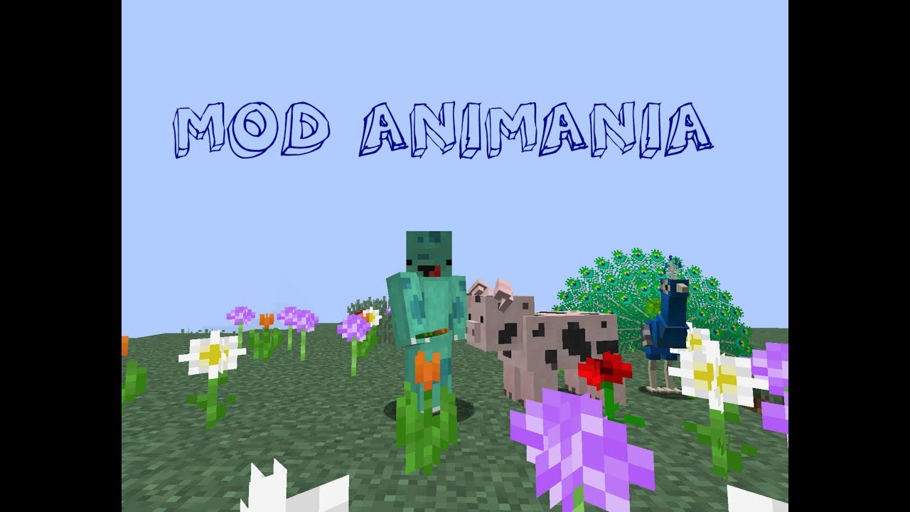 Minecraft, mod review #2-Animania - YouTube