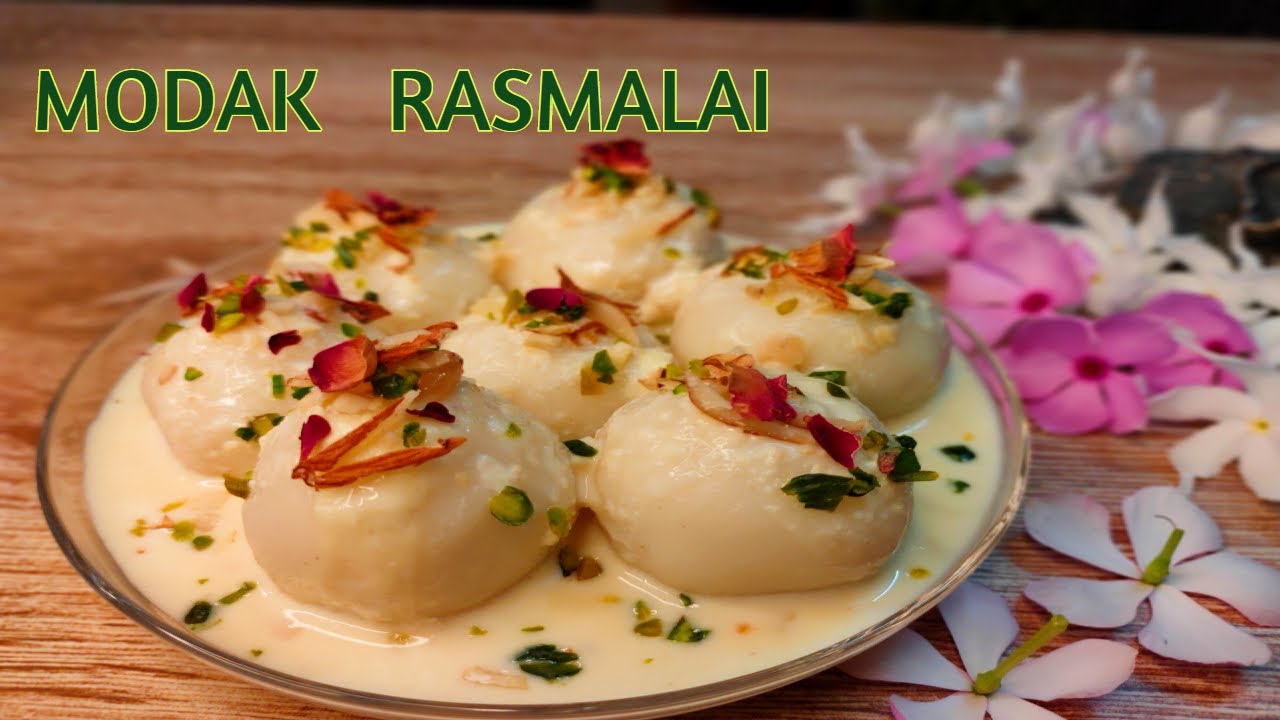Modak with a twist | Modak Rasmalai Recipe | Ganesh Chaturthi Special ...