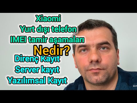 Direnç kayıt, Yazılım kayıt, Server (Cpıd) kayıt nedir? Xiaomi telefon IMEI tamiri