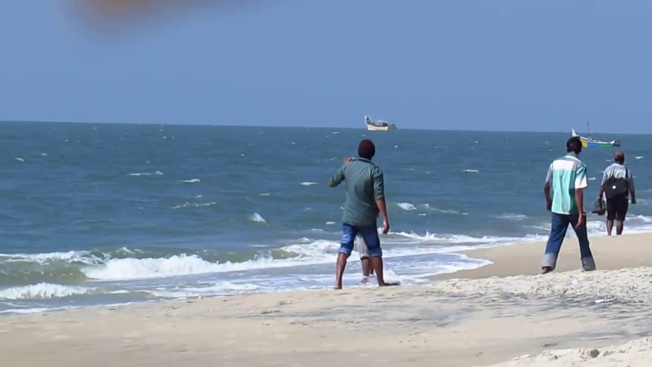 Kerala Alappuzha beach HD Video 1080p - YouTube