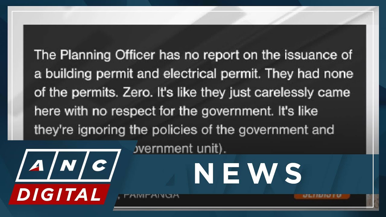 Pampanga provincial gov't probing Porac POGO hub's lack of building, electrical permits | ANC ...