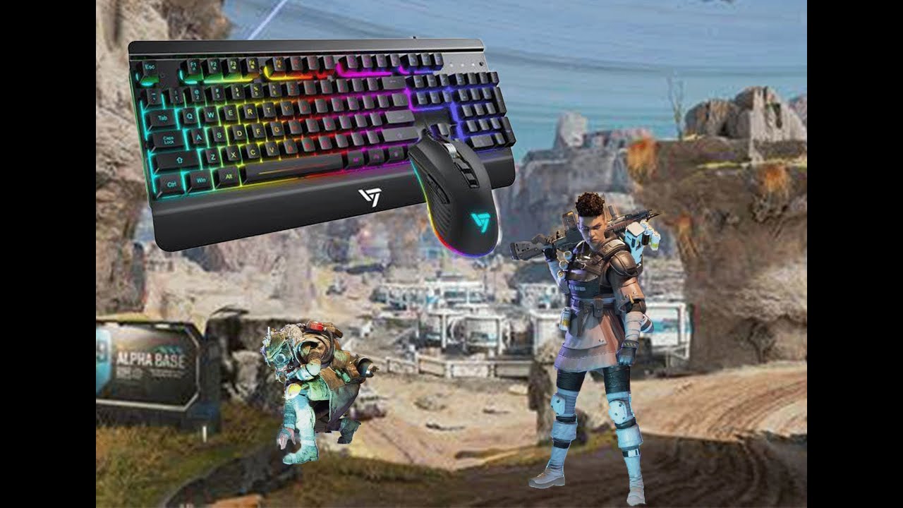 I played on the pc for the FIRST time and it went... | APEX LEGENDS ...