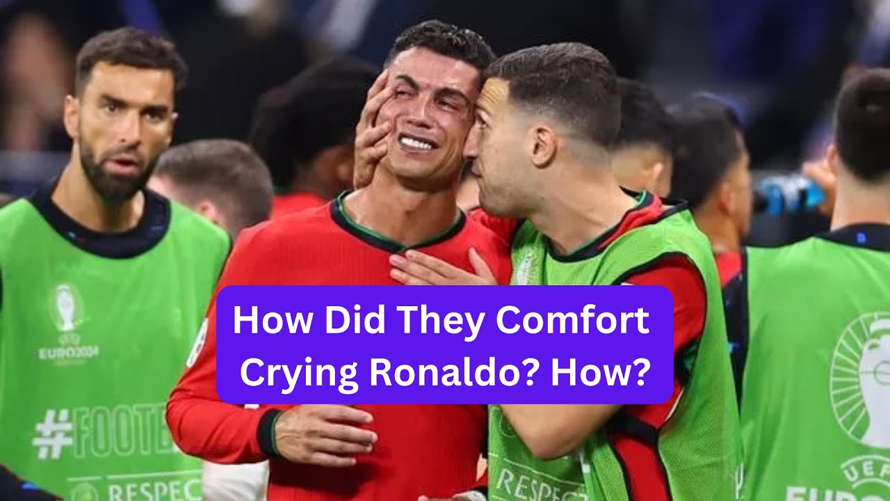 How Did They Comfort Crying Ronaldo? - YouTube