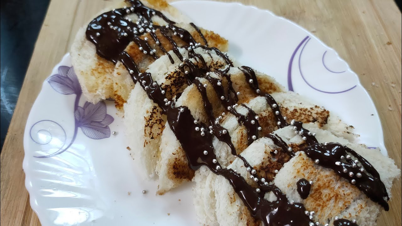 Choco lava bread recipe kids favourite recipe - YouTube