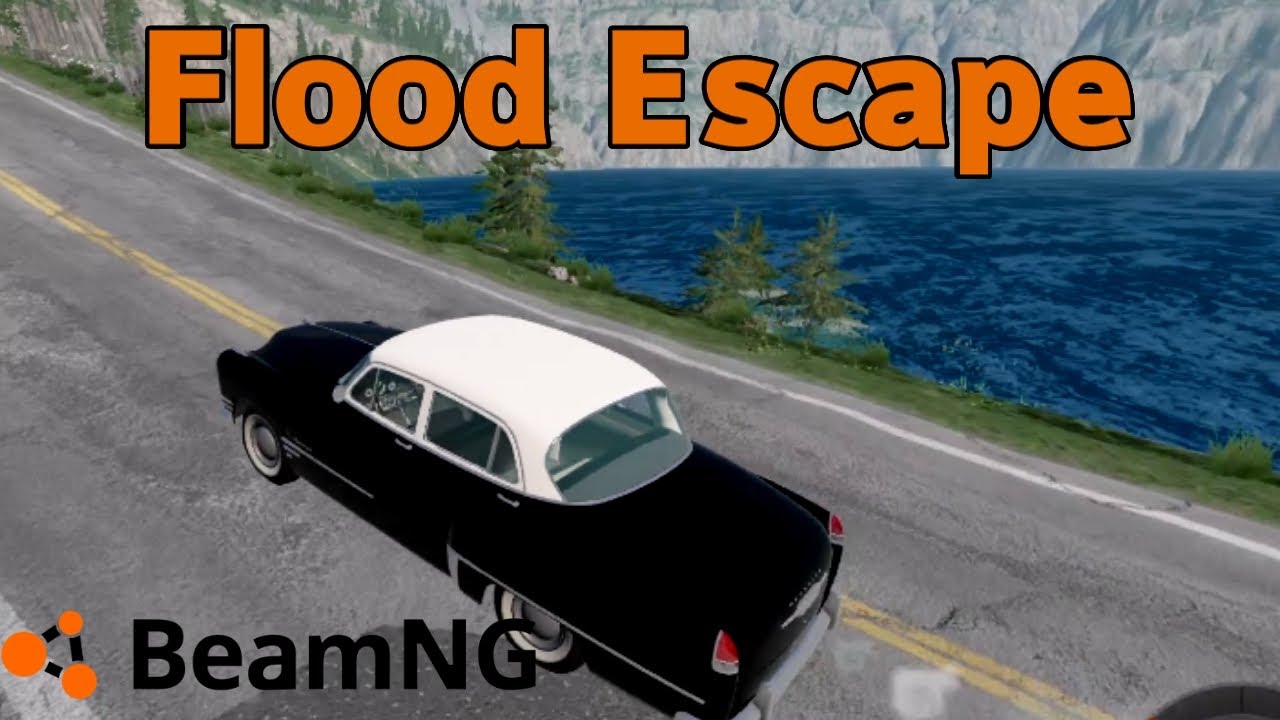 Race The Flood | BeamNG.Drive - YouTube