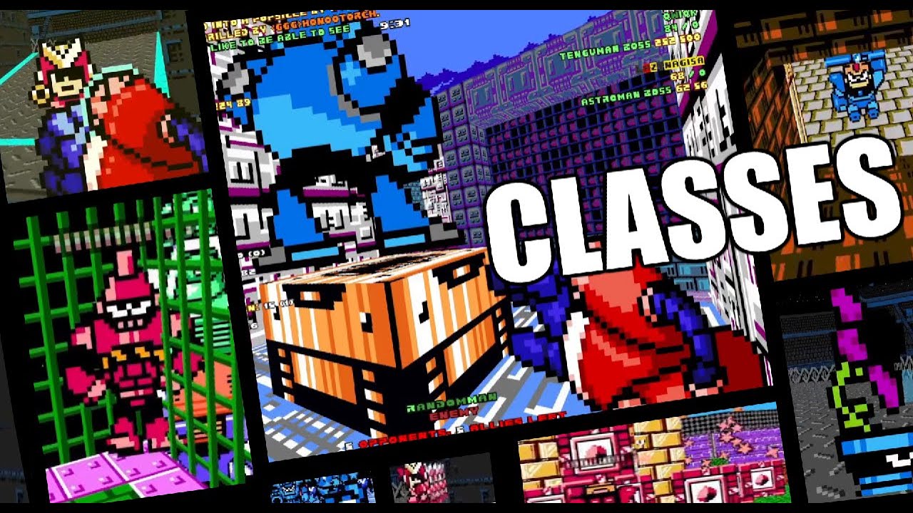 Mega Man 8-Bit Deathmatch Multiplayer Classes Public Server Shenanigans ...
