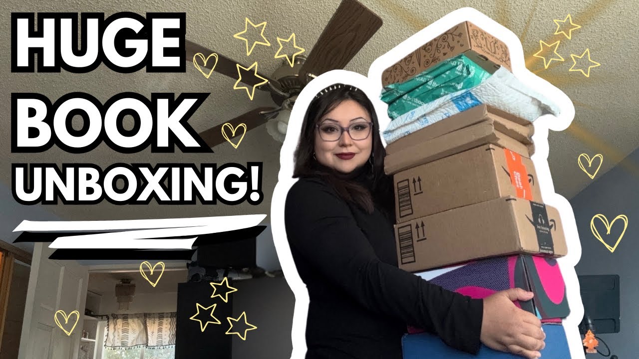 HUGE BOOK UNBOXING! | Book Mail & Book Boxes | 30+ BOOKS! 📚 ️ - YouTube