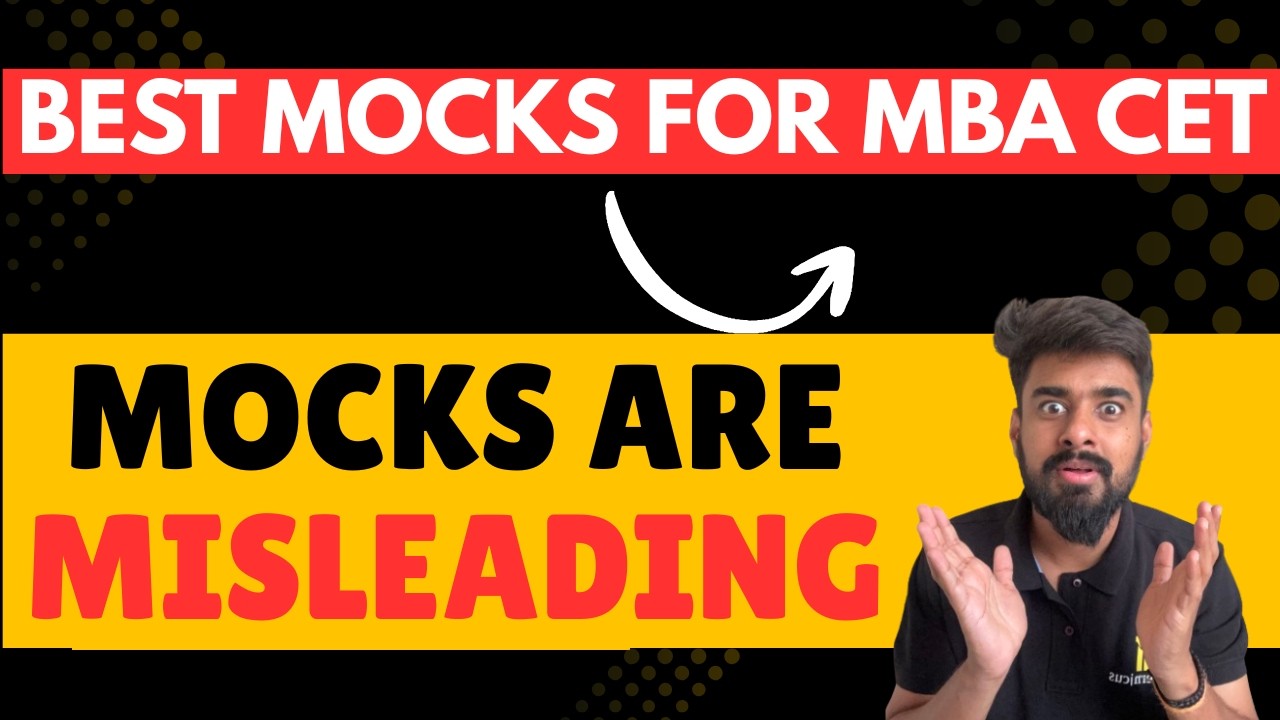 99.93%le in 13 Mocks only ? | MBA CET 2026 Mock Strategy - YouTube