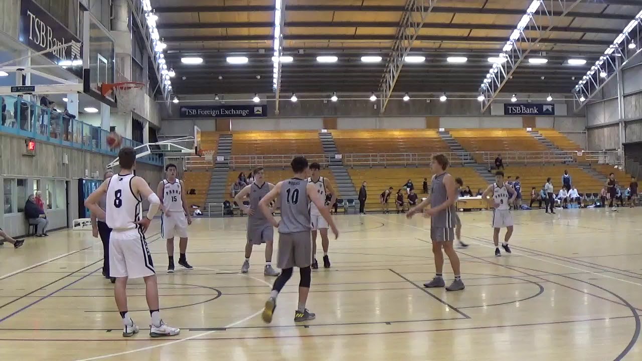 2018 Basketball PNBHS vs New Plymouth Boys' at Super 8 1 - YouTube