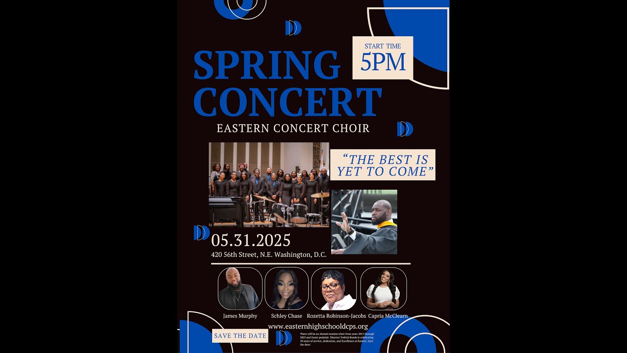 Eastern High School Spring Concert - May 31, 2025 - YouTube