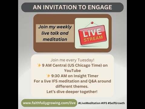 Live IFS Meditation and Q&A - YouTube