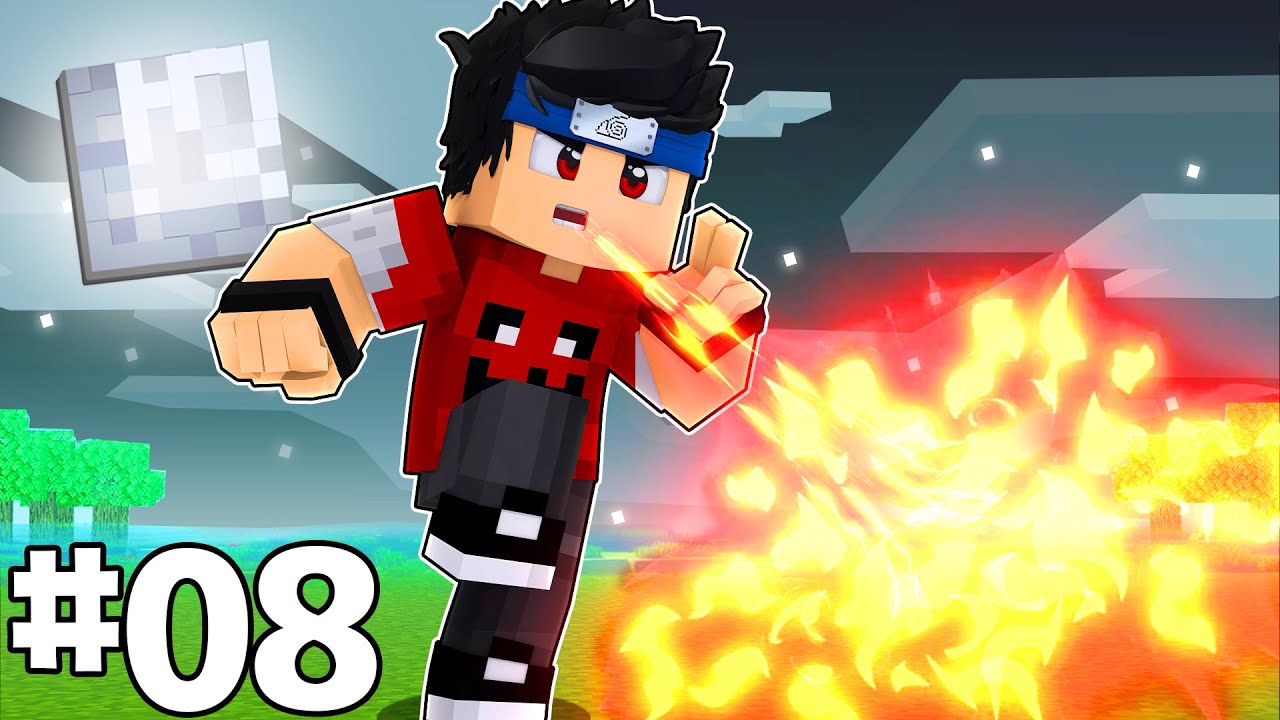 Minecraft: JUTSU DE FOGO! *bola de fogo* - NARUTO ADDON Ep.08 ‹‹ P3DRU ...