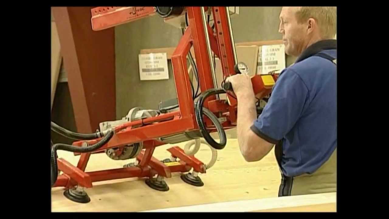 Vacuum lift - AL-vac Industry Spiderlift Rotate - YouTube