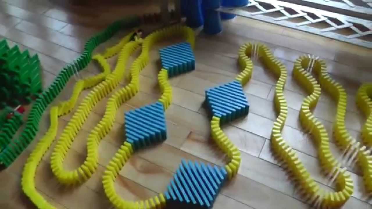 Domino Projects 1 (Domino Techniques and Rallies) - YouTube