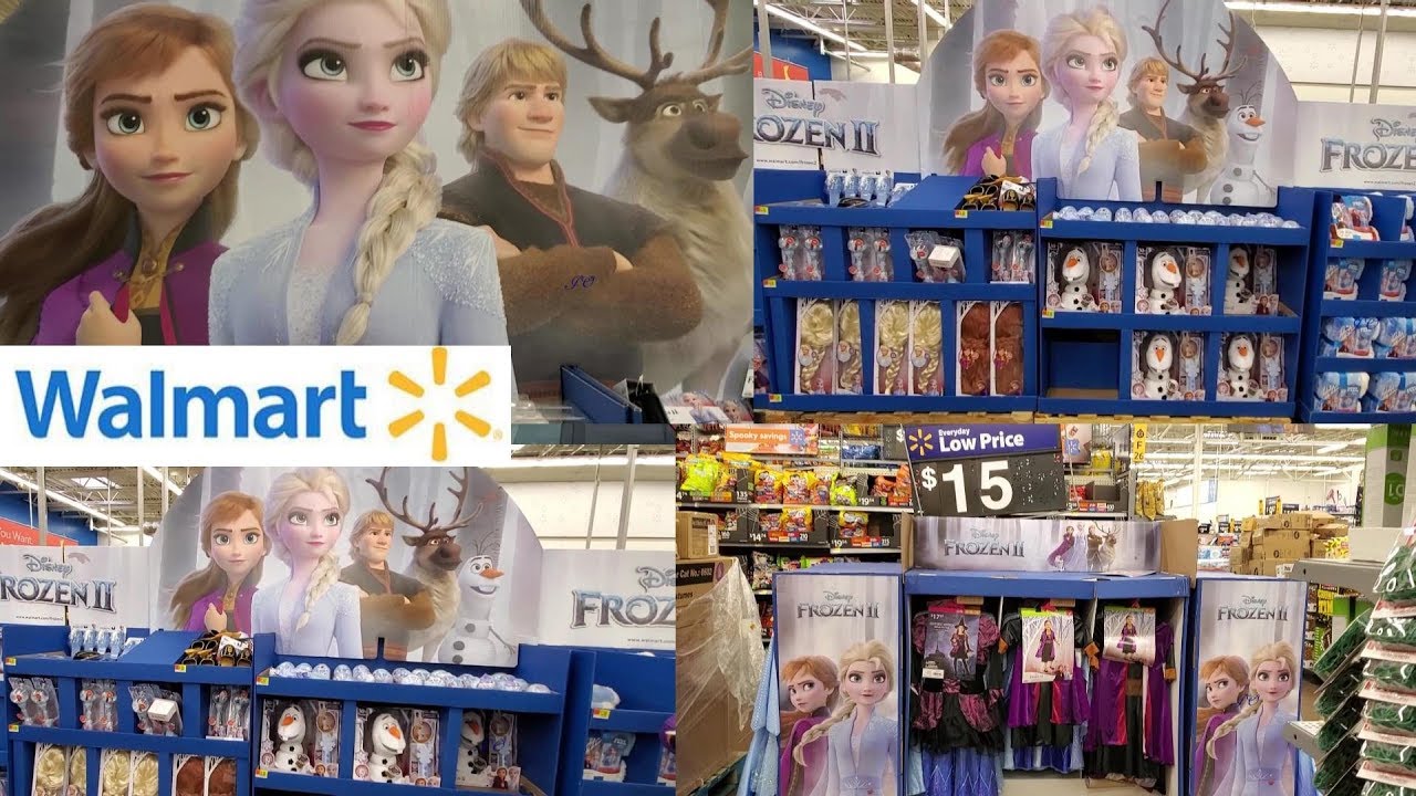WALMART NEW FROZEN II TOYS SURPRISES SHOP WITH ME | come with me ...