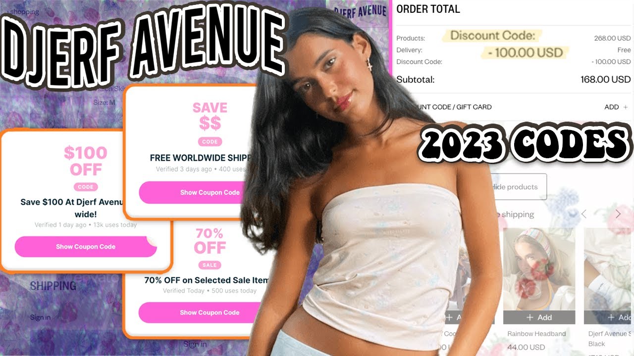 Djerf Avenue Discount Code