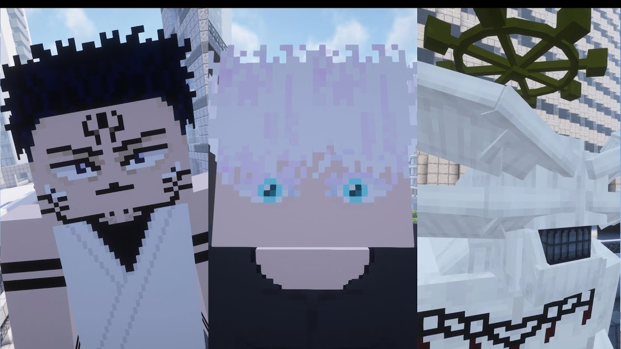 Gojo's Unlimited Hollow Technique in Minecraft - YouTube