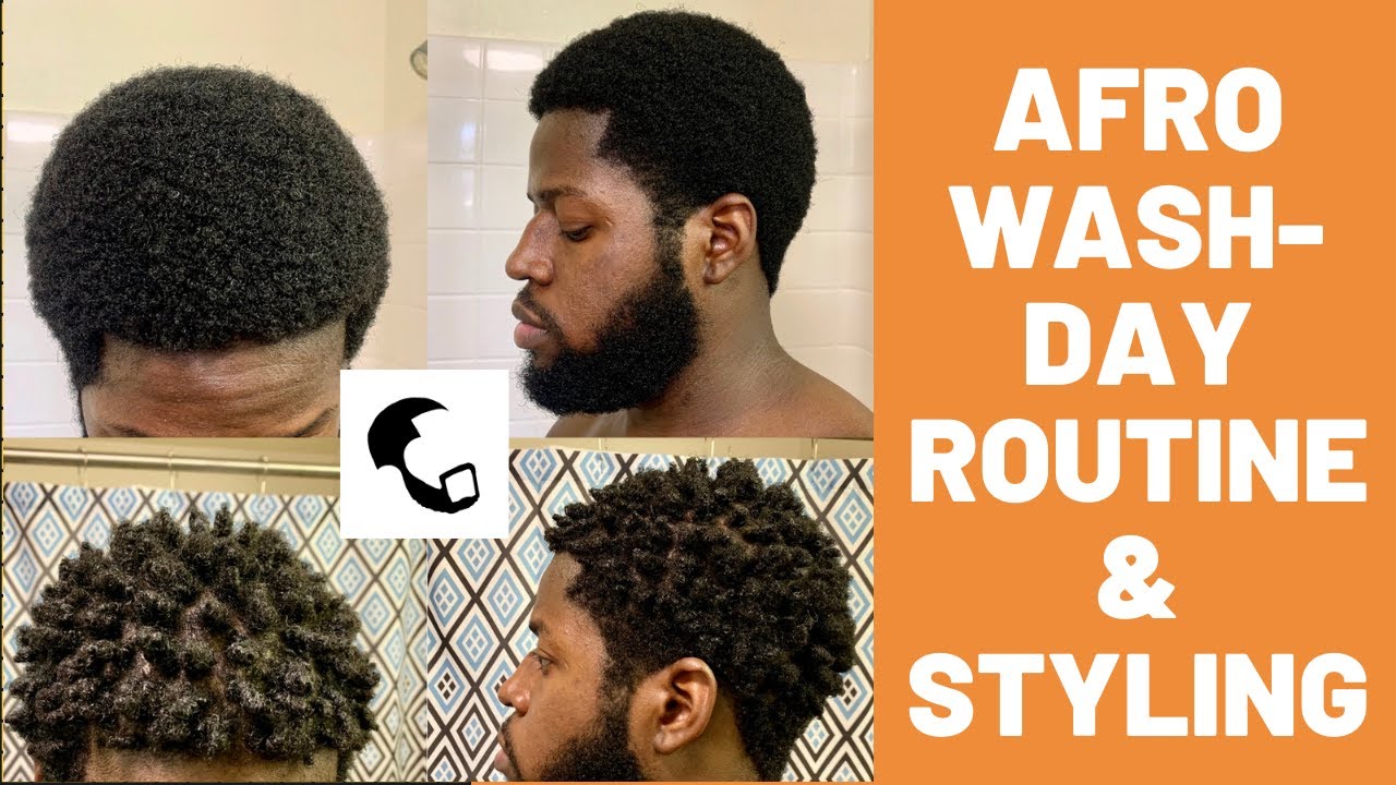 How I Maintain My Mini Afro (TWA) Wash Day Routine + Styling! - YouTube