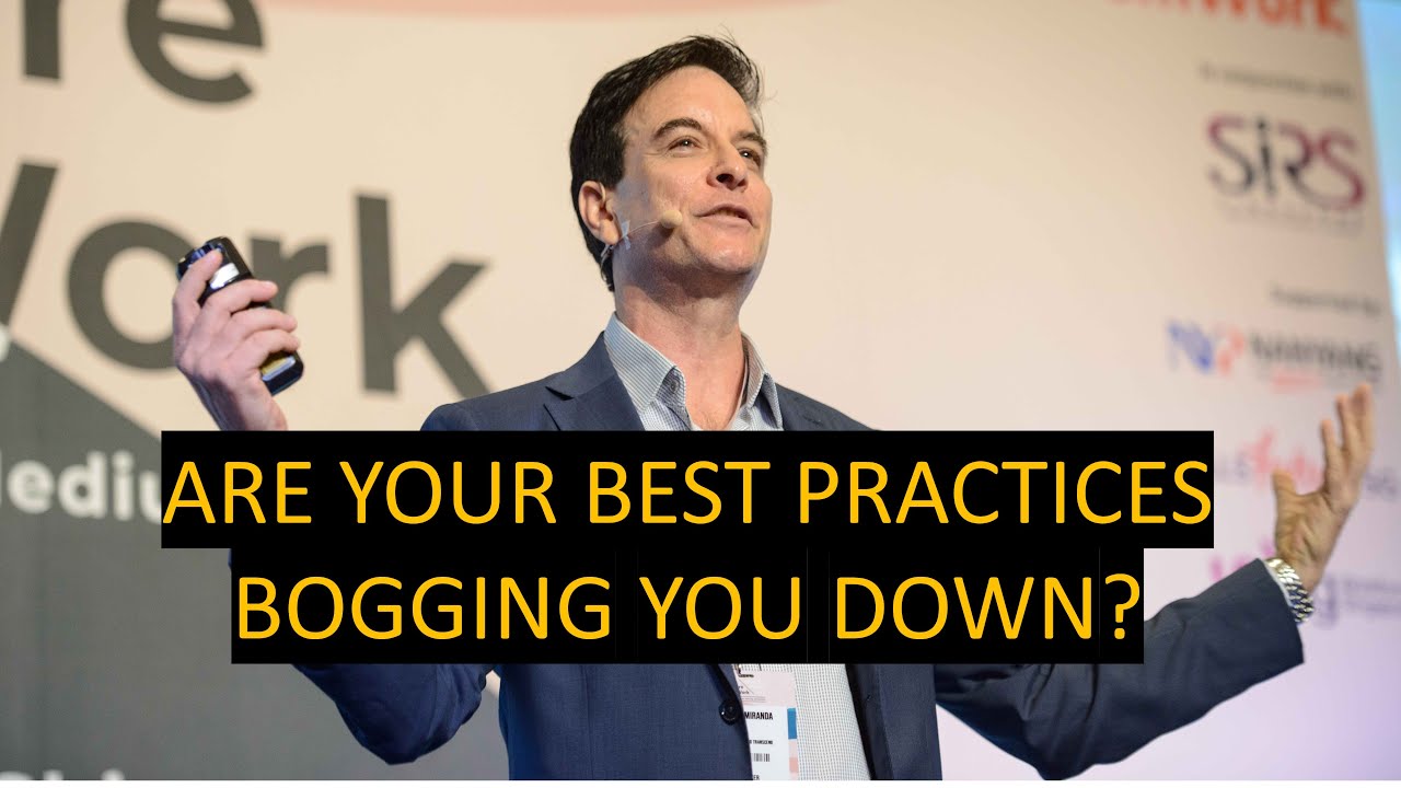Are your BEST PRACTICES Bogging you down? Ashok Miranda - YouTube
