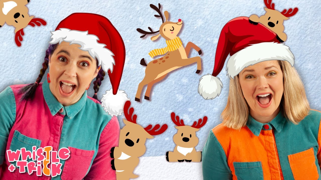 Reindeer Trainer | Fun Christmas Song for Kids | Whistle & Trick - YouTube