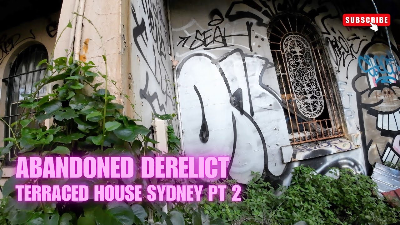 Exploring a Haunting Derelict Terrace House Sydney PT 2: Next-door ...