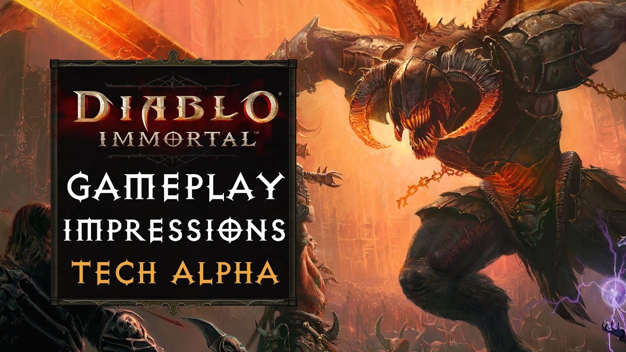 Diablo Immortal Gameplay Impressions: Tech Alpha Classes, Controls ...