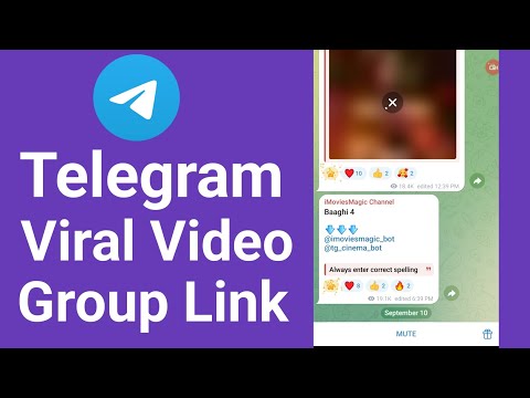 telegram viral video link group name / how to join viral video group in telegram
