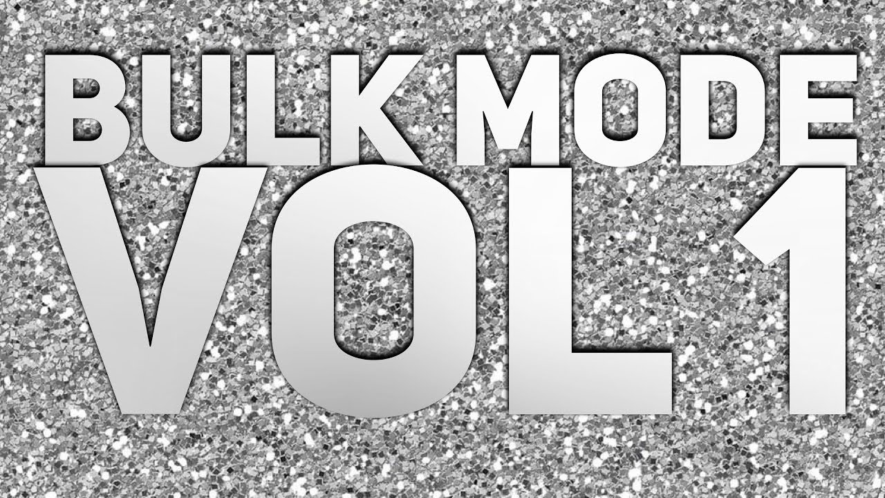 BULK MODE PROMO!!! - YouTube