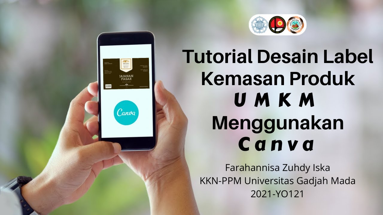 Tutorial Desain Label Kemasan Produk UMKM Menggunakan Canva - YouTube