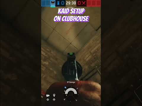 Hidden Kaid setup on clubhouse #rainbowsixsiege #shorts - YouTube