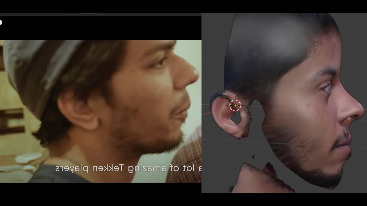 i created a 3d Arslan Ash Face in about 2.5 mins (sort ov) - YouTube