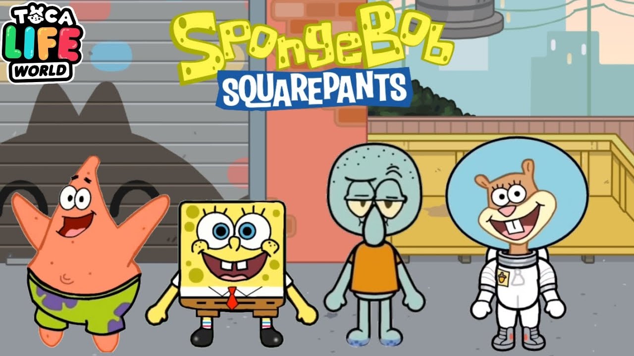 Spongebob SquarePants in toca life world | Toca Boca | Toca Wednesday ...