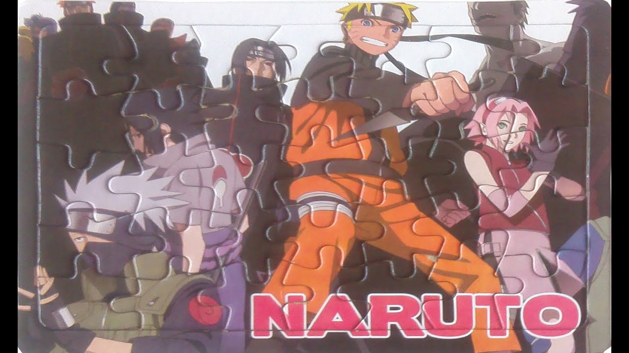 Naruto Puzzle ♥ learn how puzzle make ♥ puzzle for kids ♥ パズル - YouTube