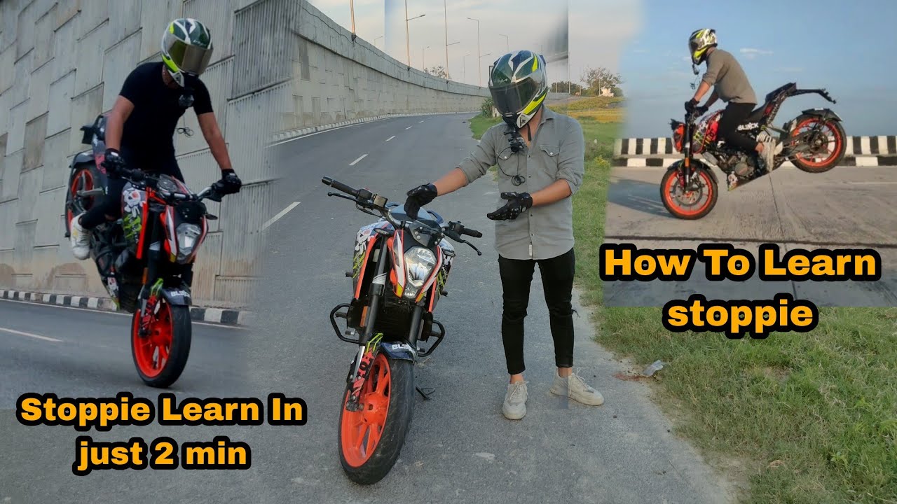 How To Do Rolling Stoppie || Learn Rolling Stoppie In just 2 min - YouTube