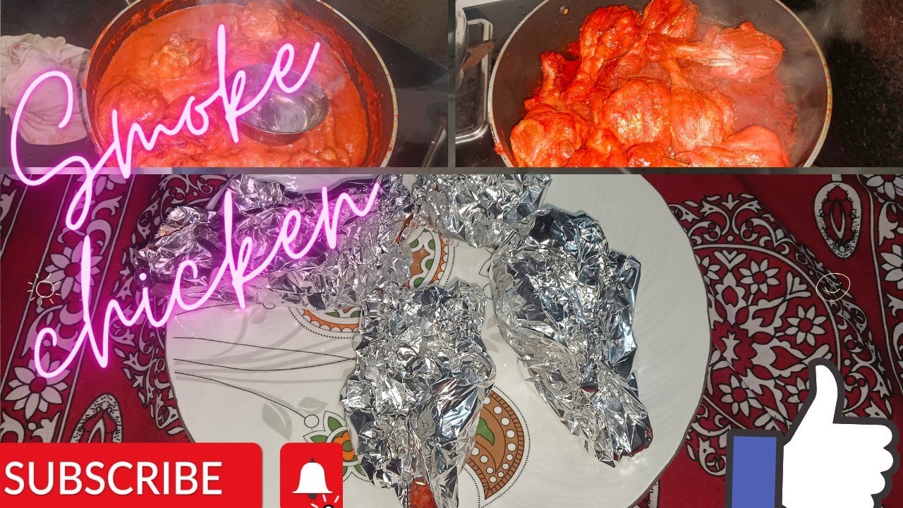 chicken smoky foil || hum do hamare do vlogs || - YouTube