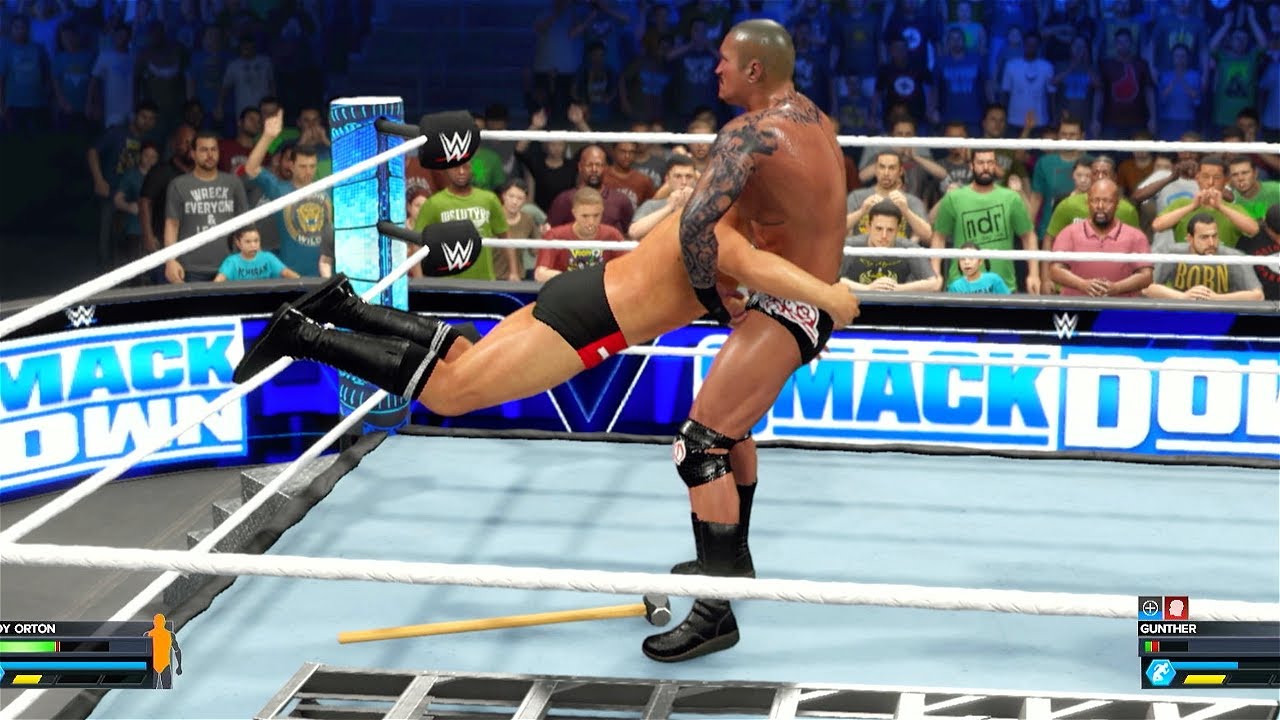 Randy Ortan vs Gunther || Smack Down || WWE Gameplay || WWE 2K23 PS4 ...