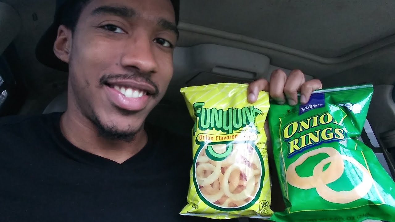 MunchTime Food Wars Funyuns Vs Wise Onion Rings Taste Test - YouTube