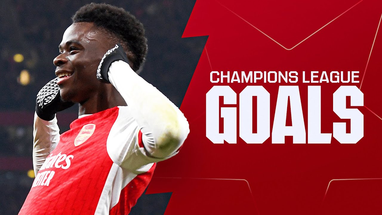 EVERY ARSENAL GOAL | UEFA Champions League Group Stage Goals - YouTube