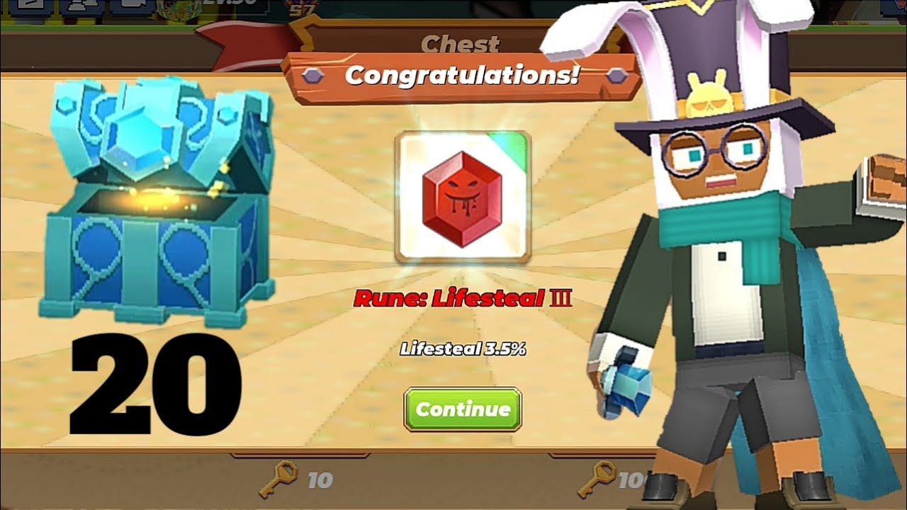 Opening 20+ Diamond Chests To Get Leeching 3 In Bedwars [ Blockman Go ...