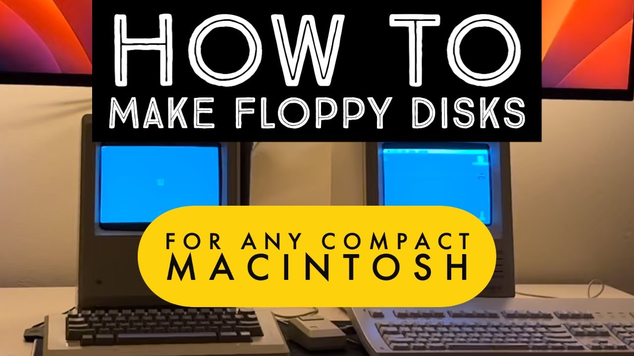 Make Floppy Disks For Any Old Macintosh! - YouTube