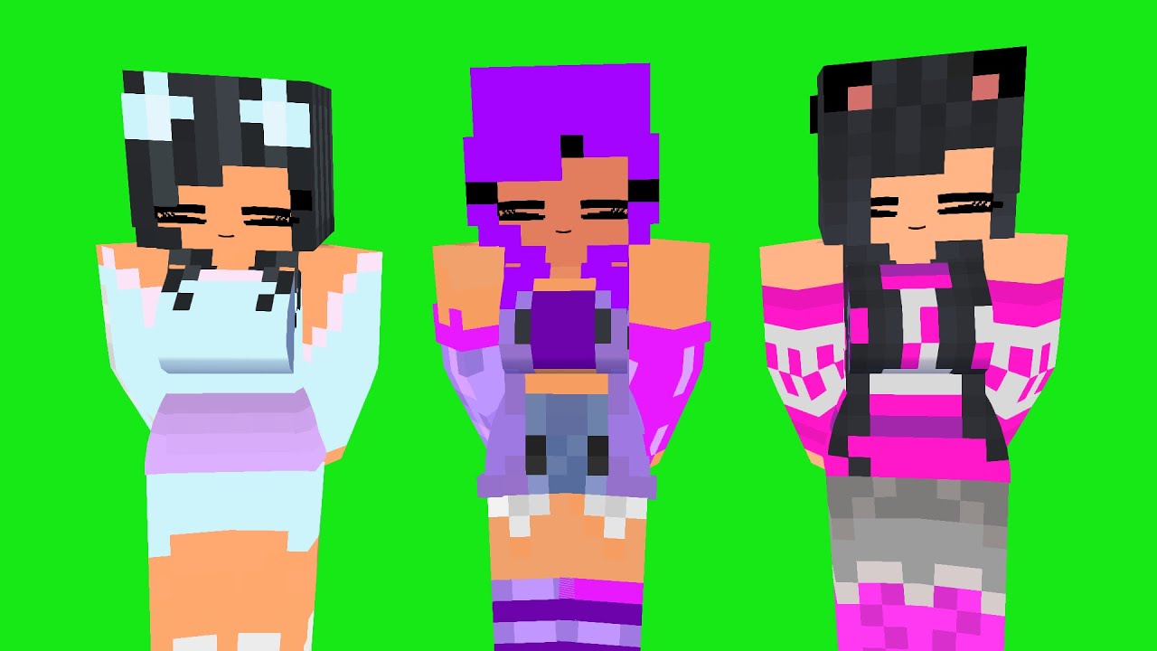 DARLING OHAYO SUPER IDOL DANCE : MINECRAFT ANIMATION | APHMAU 34 ...