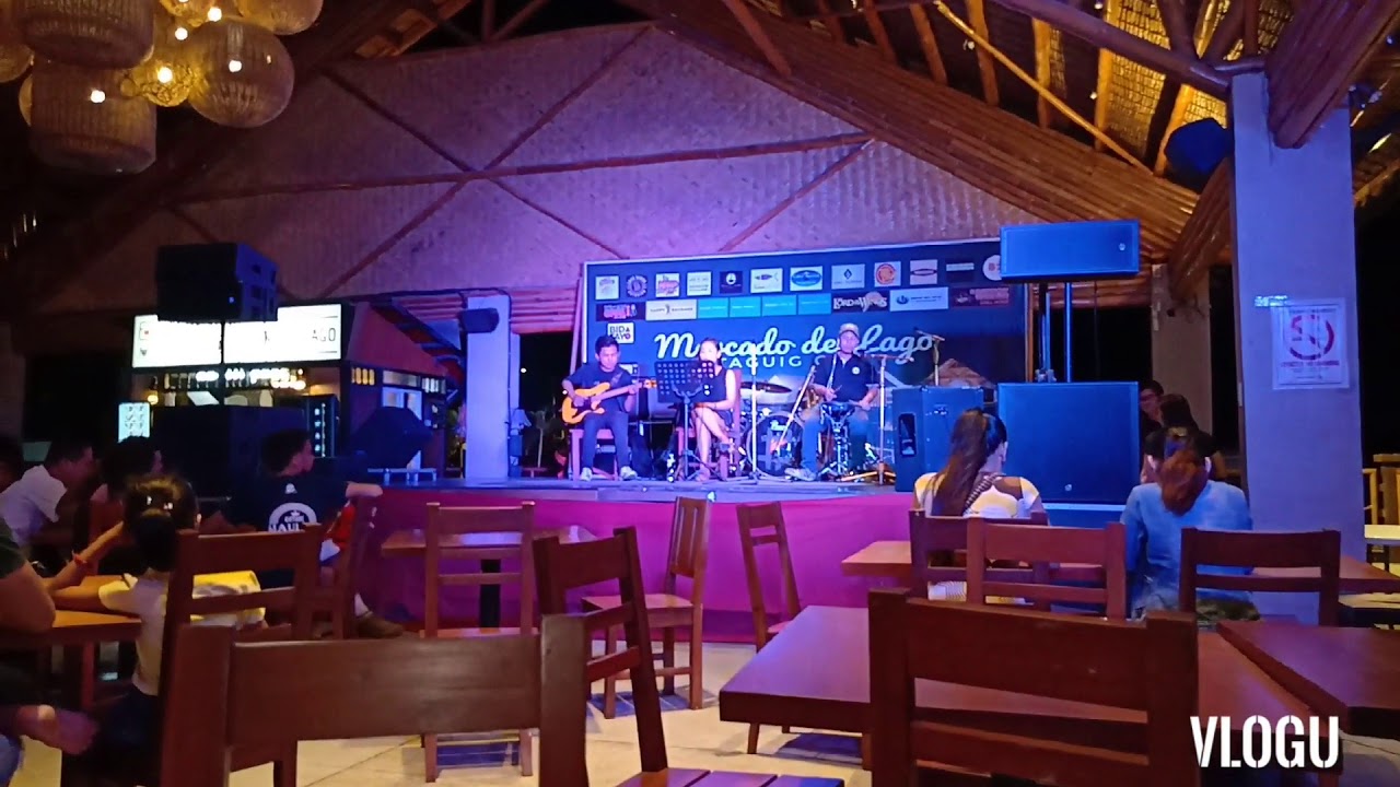 Mercado Del lago live band floating restaurant food hall c6 taguig phil ...