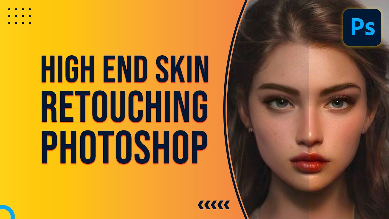 High End Skin Retouching Photoshop Tutorial - YouTube