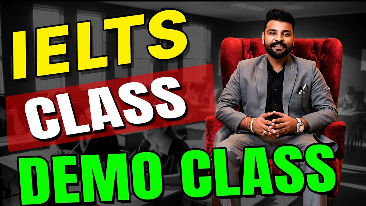 IELTS Full Live Class Demo | Online IELTS Training for Band 7+ - YouTube