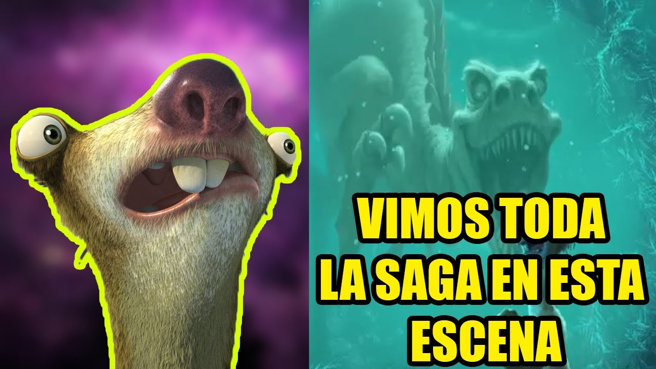 SID VIO EL FUTURO EN LA ERA DEL HIELO 1 Y NADIE LO NOTÓ!! - YouTube