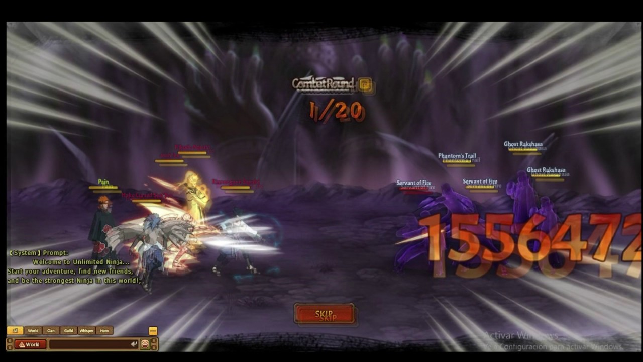 Ninja classic-Akatsuki lair Lv 50 trial - YouTube