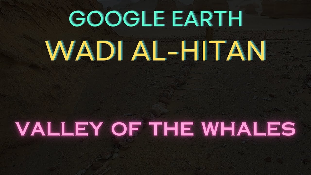 Google Earth - Valley Of The Whales - YouTube