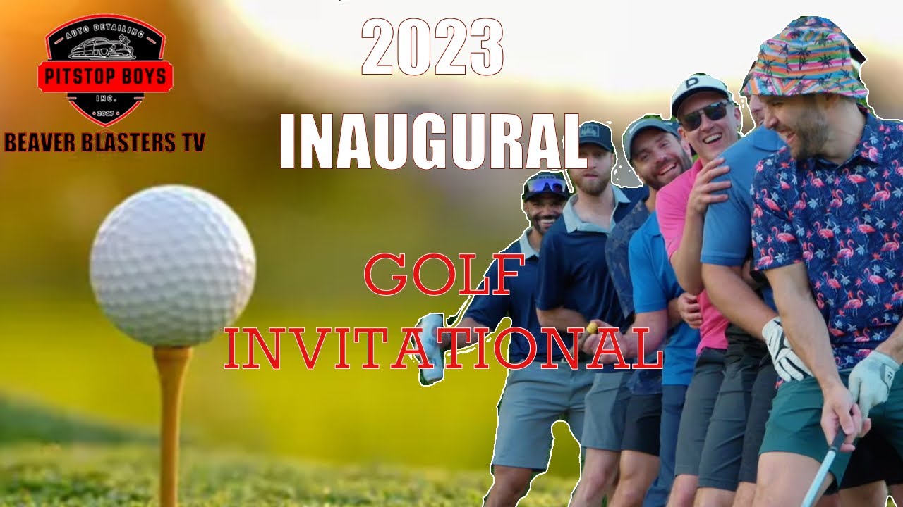 2023 Inaugural Golf Invitational - YouTube
