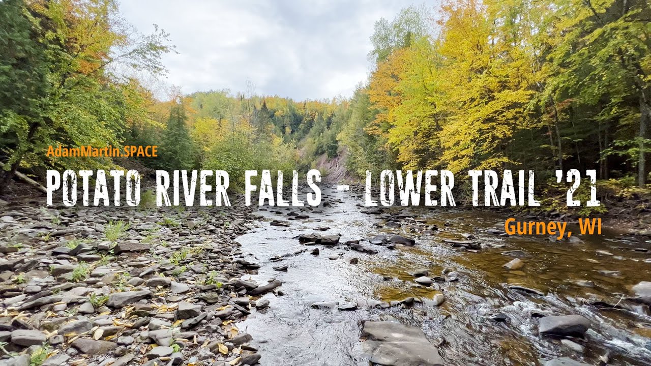 Potato River Falls - Lower Trail (2021) - YouTube