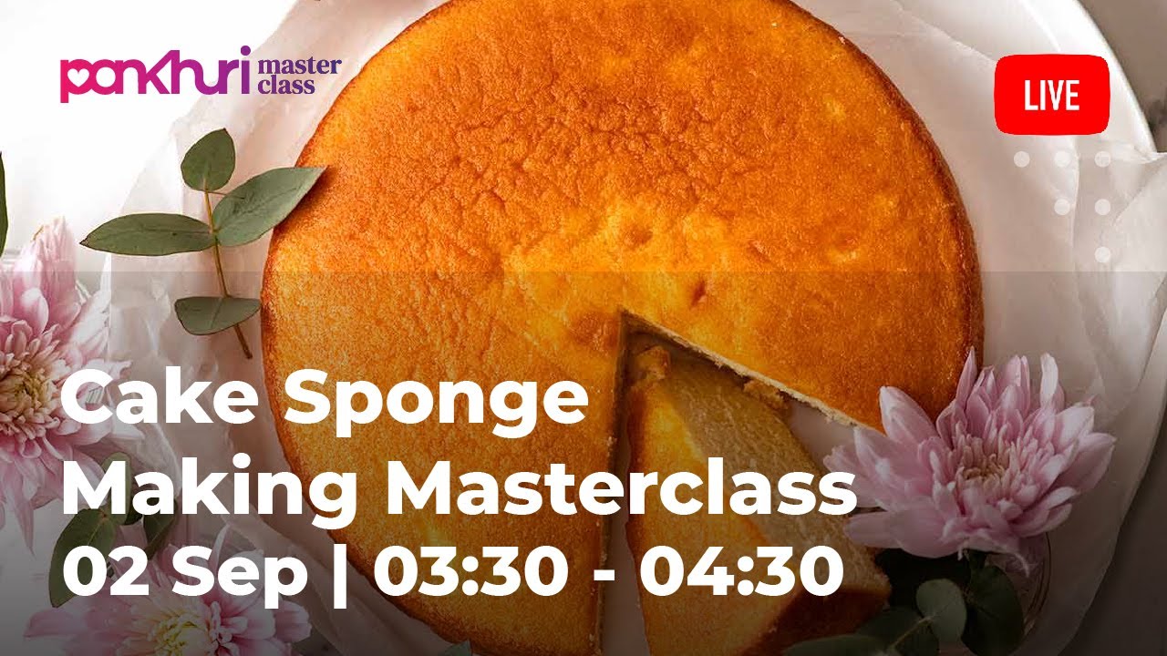 Cake sponge making masterclass - YouTube